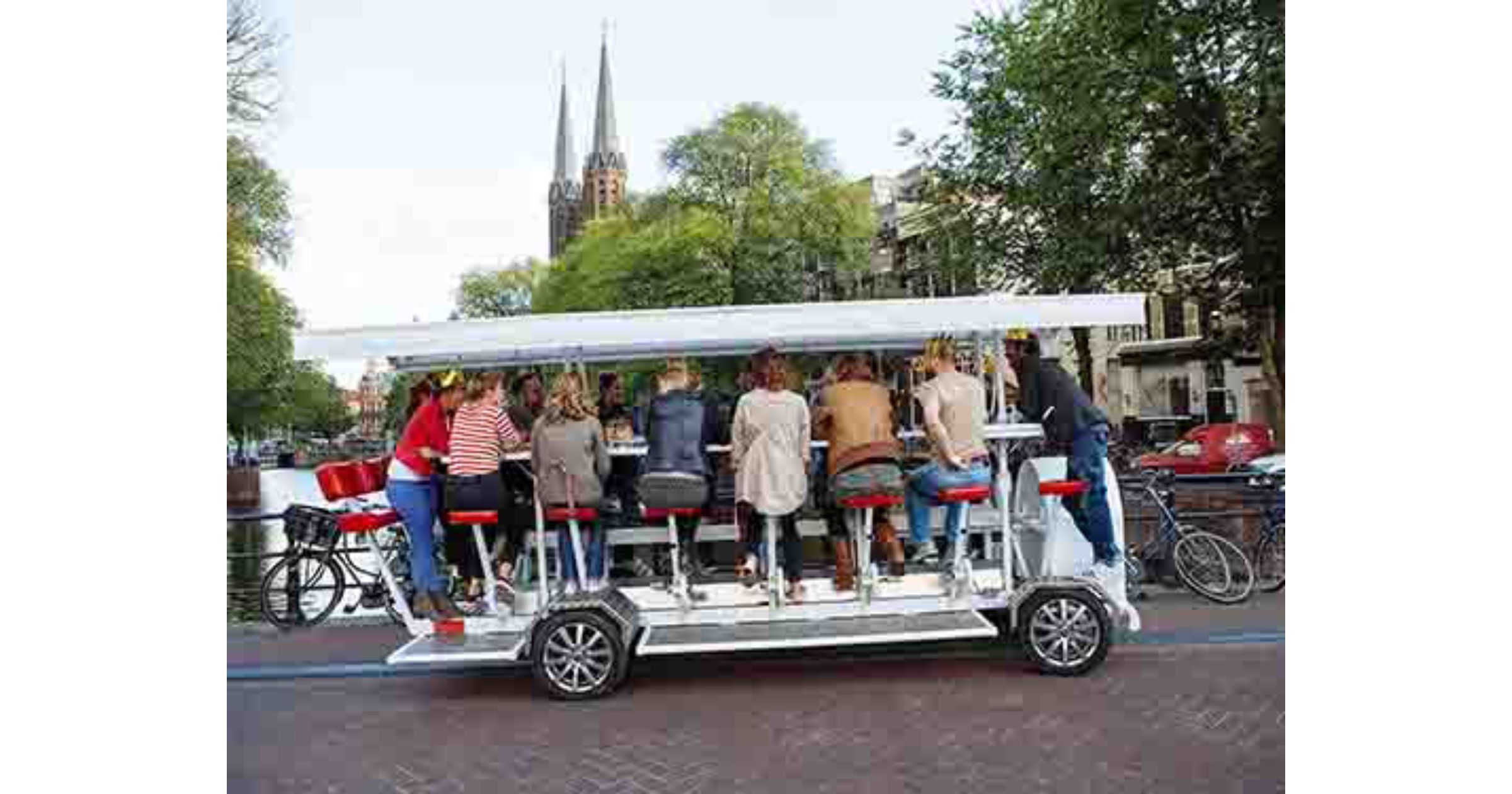 Prosecco Bike Amsterdam | Book Today | Beer Bikes