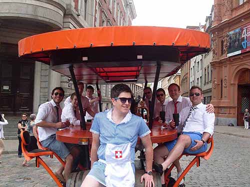 Beer Bike Riga | Book Today | Beer Bikes