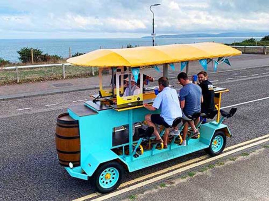 Beer Bike Bournemouth | Beer Bike Tour | Beer Bikes